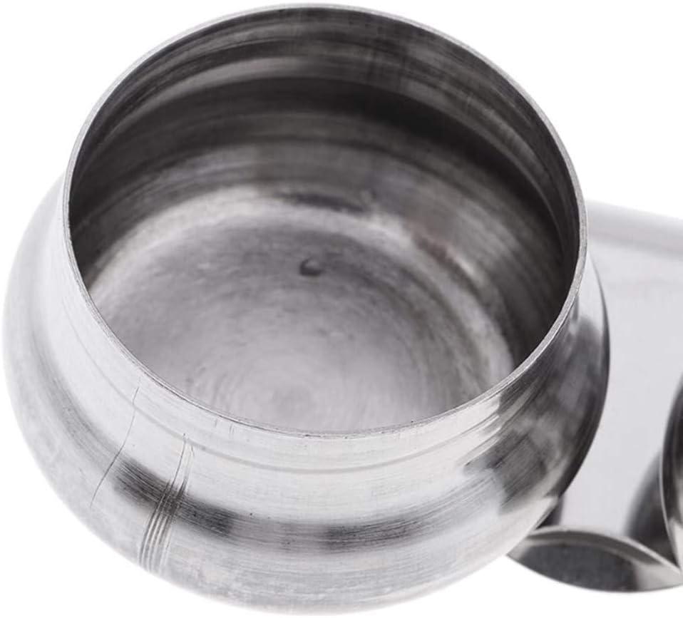 Stainless Steel Double Dipper Brush Washer with Lid - Ideal for ...