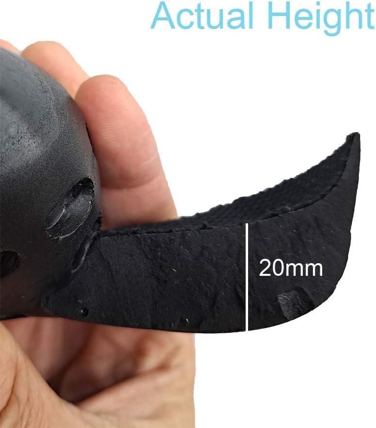 2 Right 3/4 Inch Inside Socks Heel Cushions for Leg Length ...