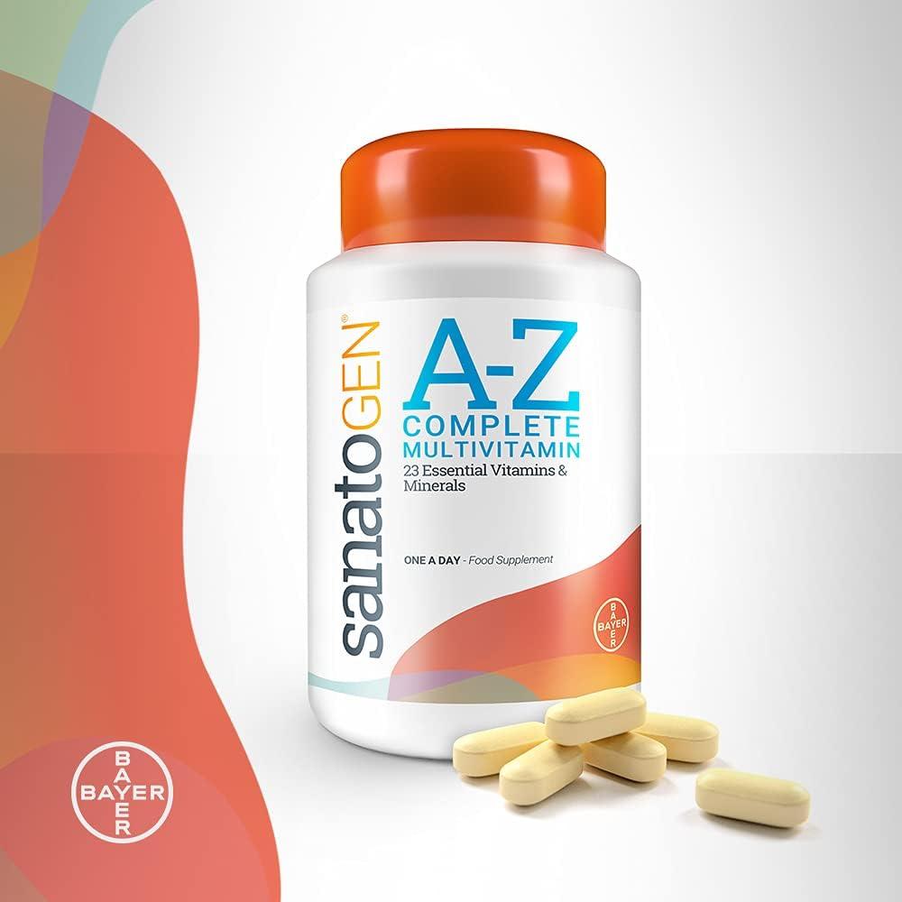 Sanatogen A-Z Complete Multivitamin Tablets | 180 Tablets | 6 Months ...