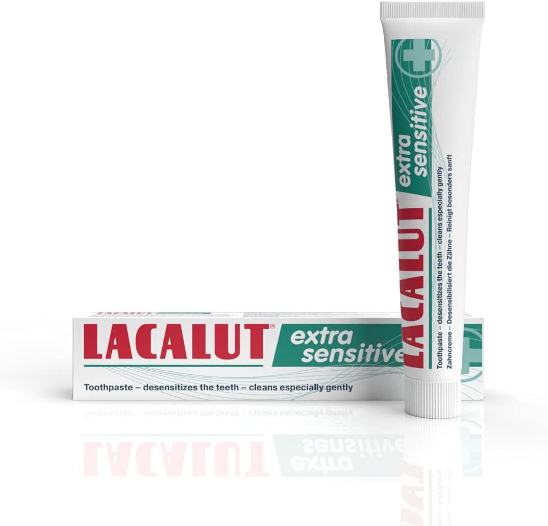 LACALUT Extra Sensitive Toothpaste | Repair, Protect, Prevent Cavities ...