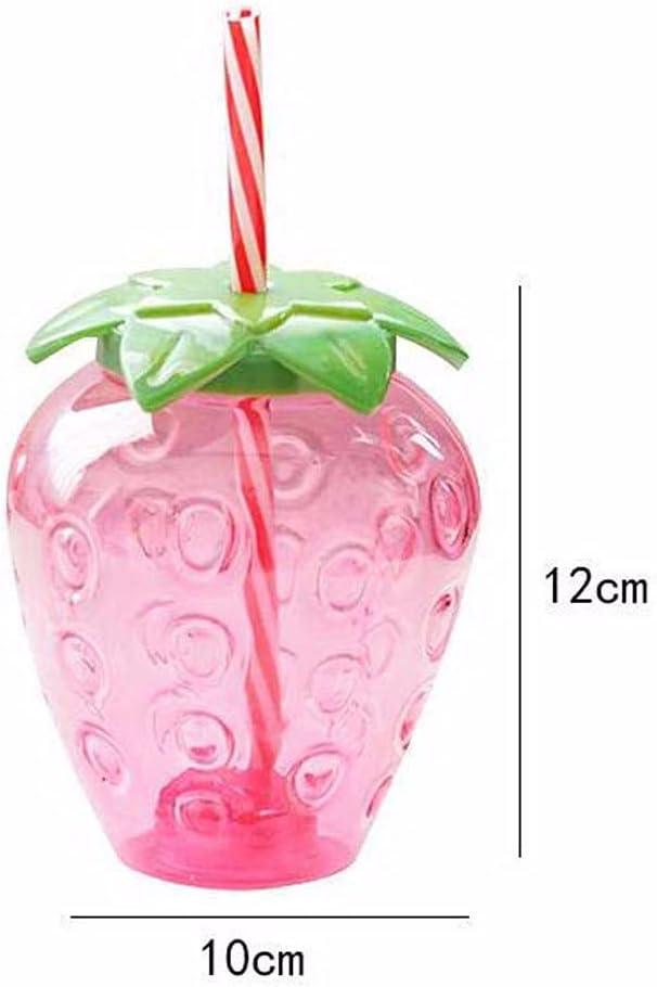 XYAA Cute Strawberry Sippy Cup - Sweet Girl's Convenient Drinkware ...