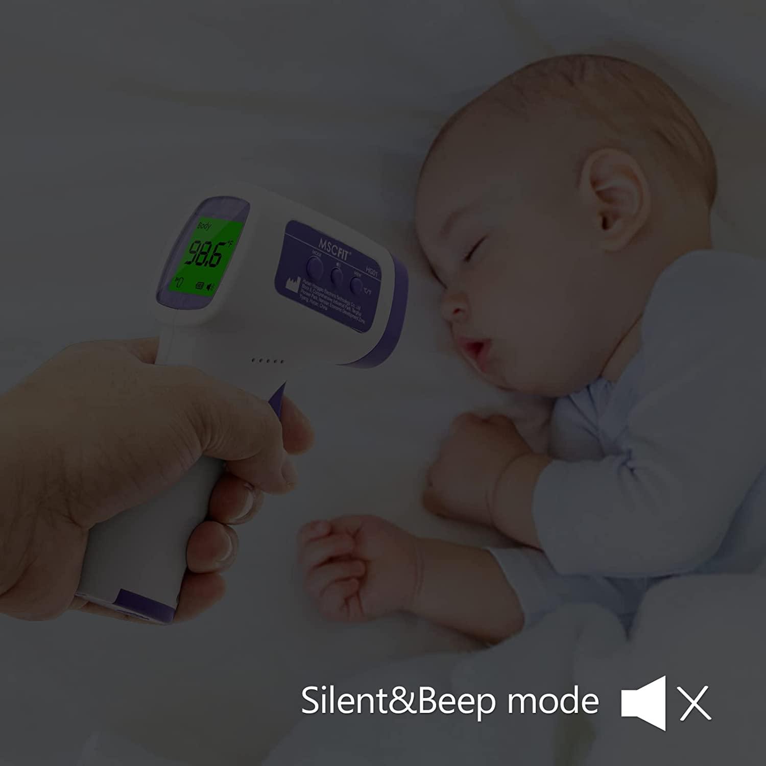 Non-Contact Digital Forehead Thermometer | Instant Accurate Infrared ...