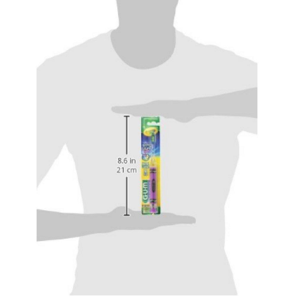 Crayola Timer Light Toothbrush - Soft Bristle (Single Toothbrush) | GUM ...