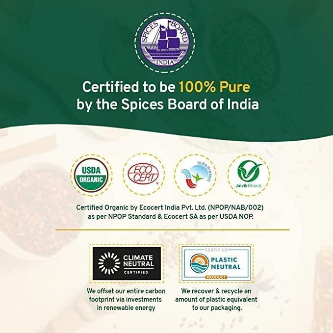 SPICE TRAIN Lakadong Organic High Curcumin Turmeric Powder 8oz - 100% ...
