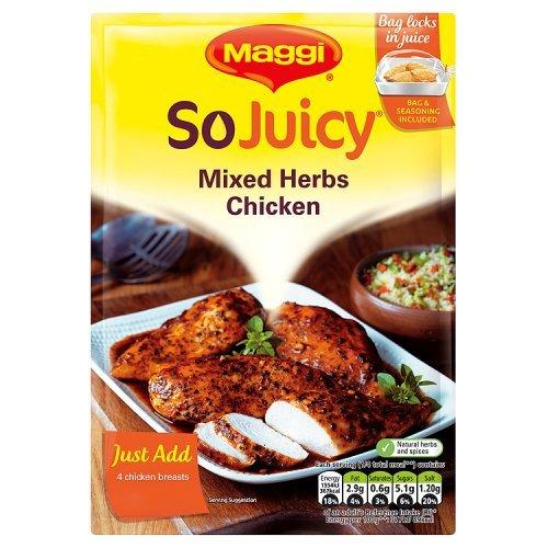 Maggi So Juicy Mixed Herbs Chicken Seasoning Mix 30g | Buy Now with ...