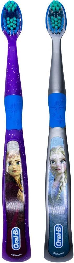 Oral-B Disney Frozen Toothbrush 3+ YRS Extra Soft - Pack of 2 ...