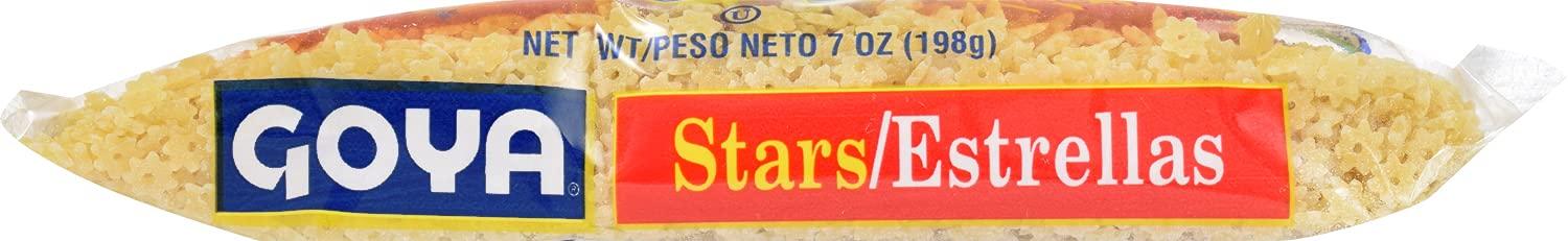 Goya Foods Estrellas Pasta 7oz (Pack of 20) - Authentic Spanish Stars ...