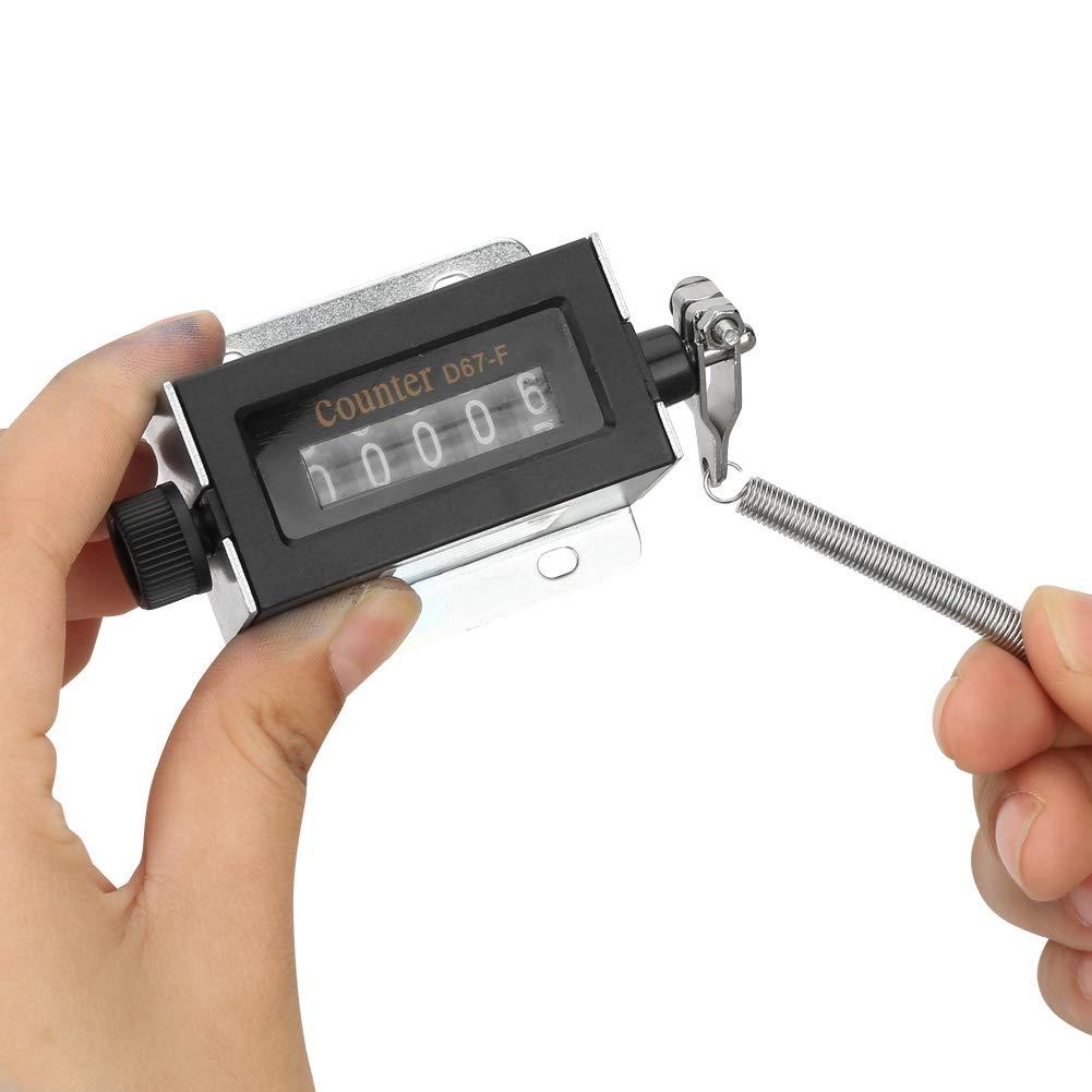 Buy Akozon D67F 5-Digit Mechanical Tally Counter - Accurate Manual ...