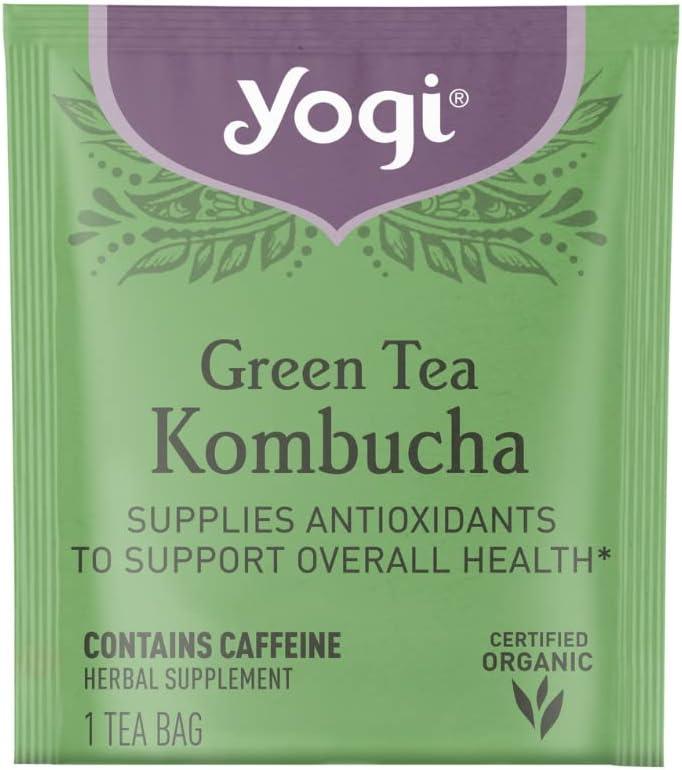 Organic Green Tea with Kombucha - 16 Bags | Buy Now with Express ...