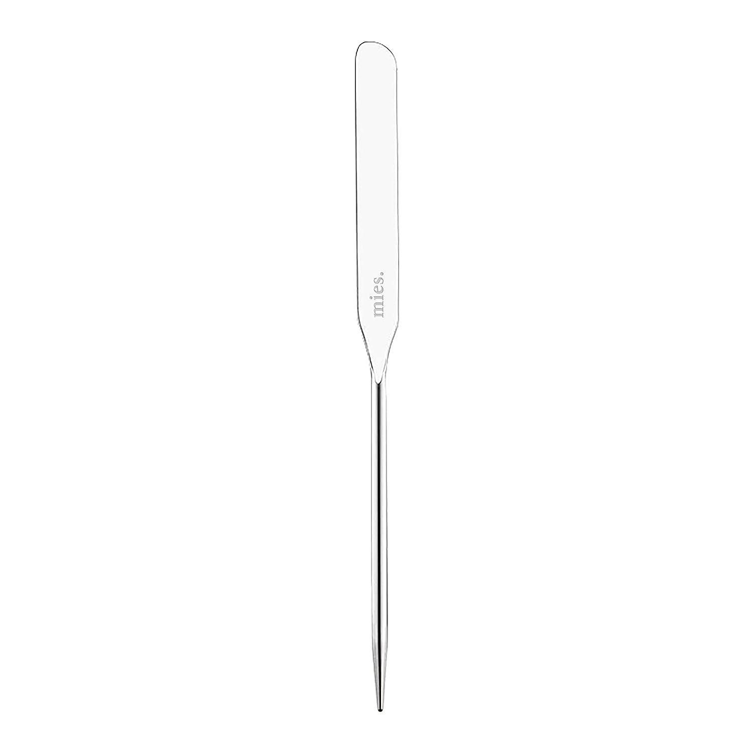 MIES Korean Makeup Spatula - Stainless Steel Cosmetic Tool for Flawless ...