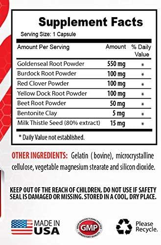 Body Detox & Cleanse - 920 MG Weight Loss Complex | Burdock Root ...