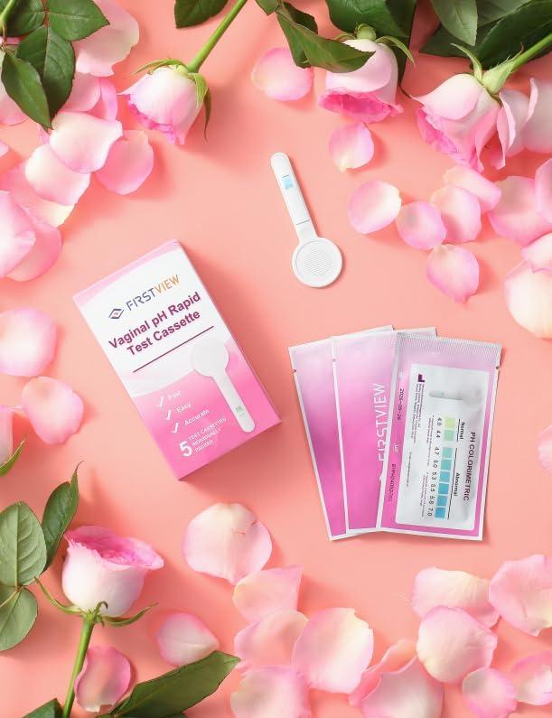 Vaginal pH Test Strips - 5 Pack | Feminine Health Kits for Bacterial ...