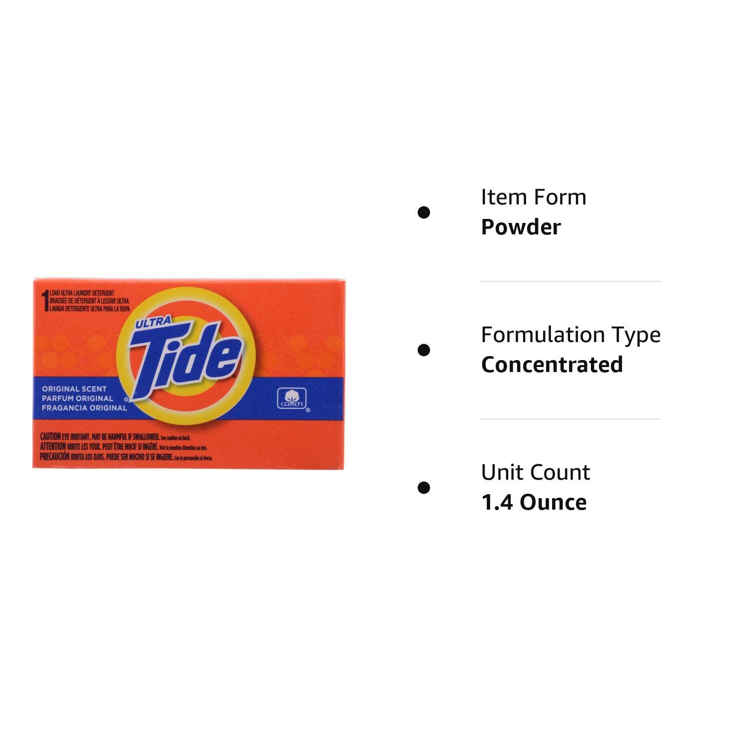 Tide Laundry Powder 1.4 oz - Powerful Cleaning Formula | [Your Brand ...