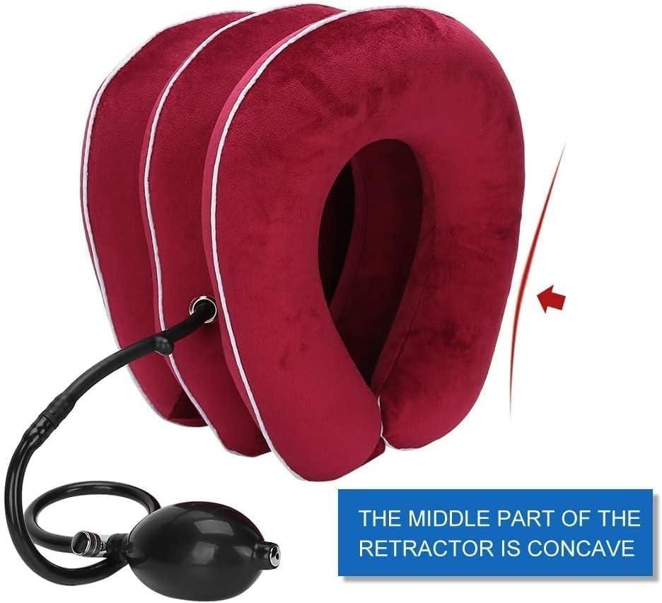 Jlasdr Neck Protection Air Inflatable Neck Ruff - Cervical Spine ...