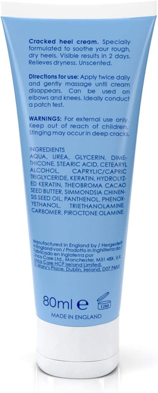 Sekoa Cracked Heel Cream with Urea | 2-Day Results | Unscented Heel ...