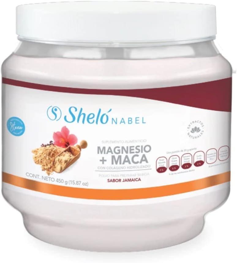Shel NABEL Magnesium + MACA Collagen Jamaica Flavor - Hydrolyzed ...