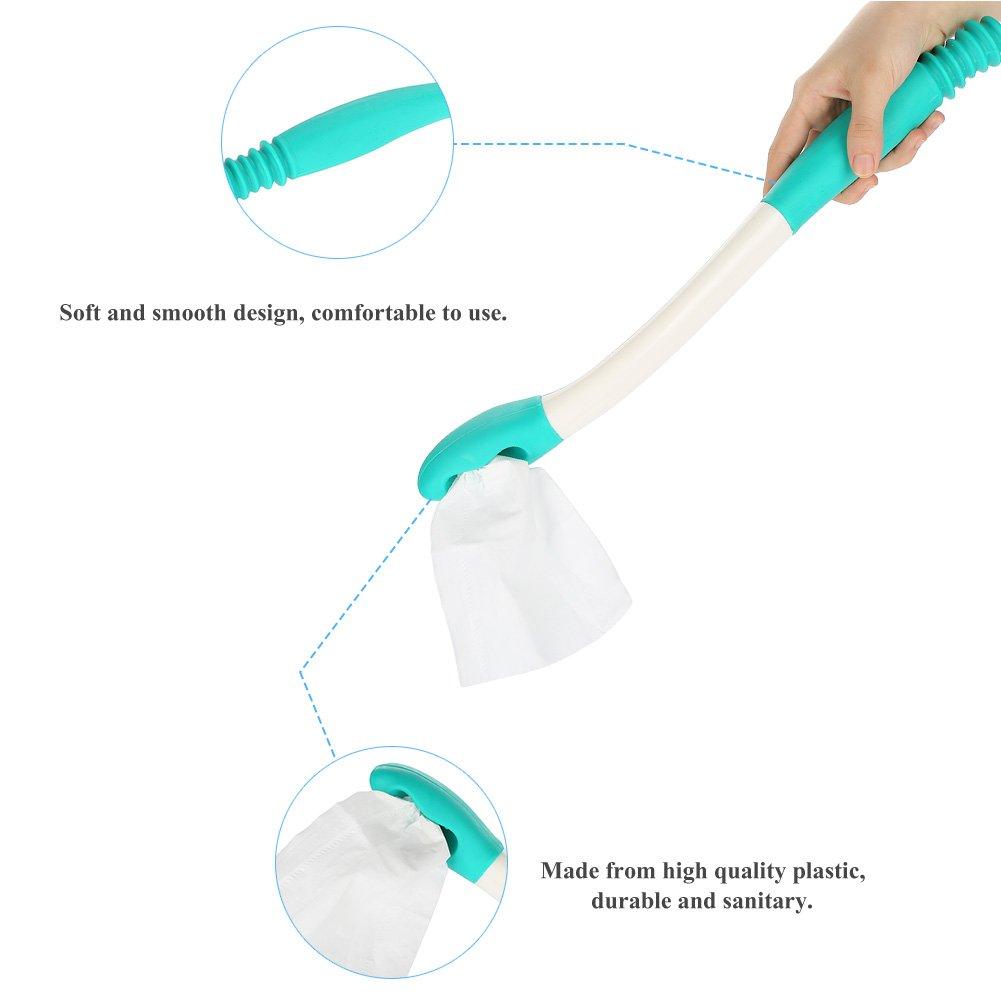 Bottom Bum Wiper - Long Reach Comfort Self-Wiping Aid for Easy Hygiene ...