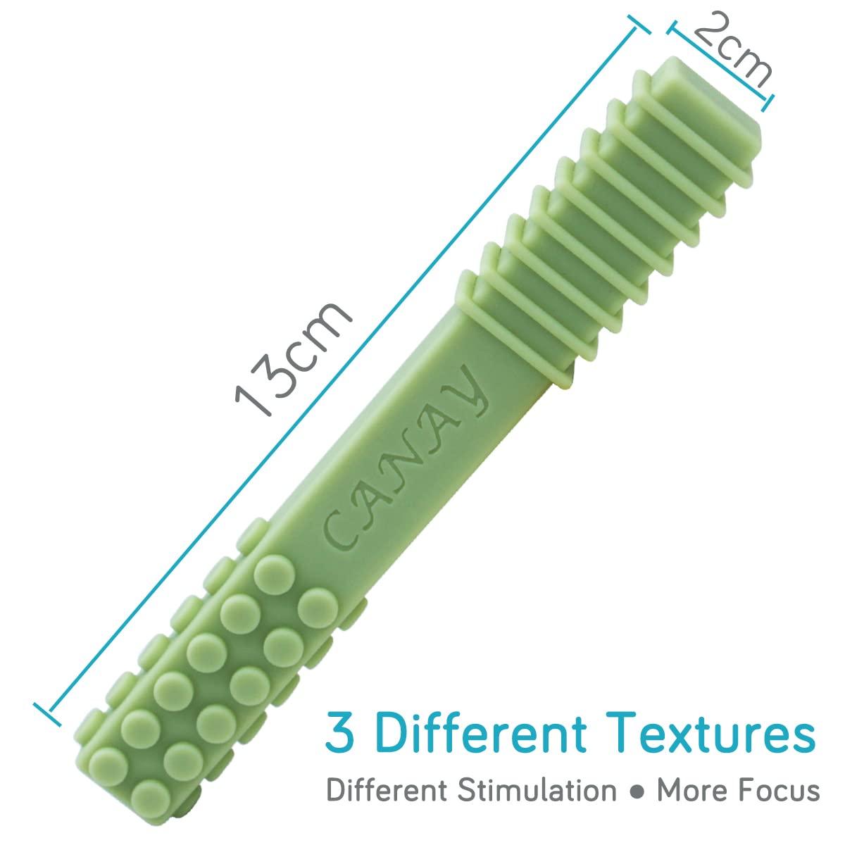 Sensory Chew Stick Toys (5 Pack) - Extra Tough Tool for ADHD, Autism ...