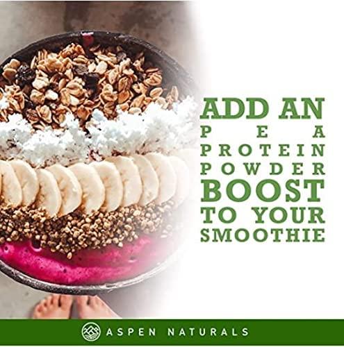 Aspen Naturals Pea Protein Powder (5 lb) - Unflavored Plant Based ...