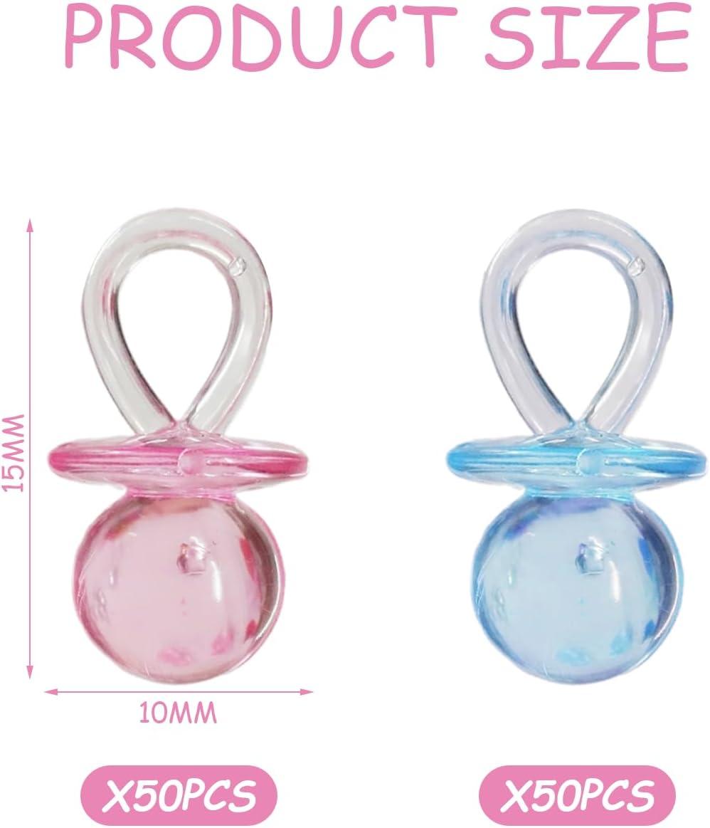 100pcs Baby Pacifiers Set | Baby Accessories & Party Decorations ...