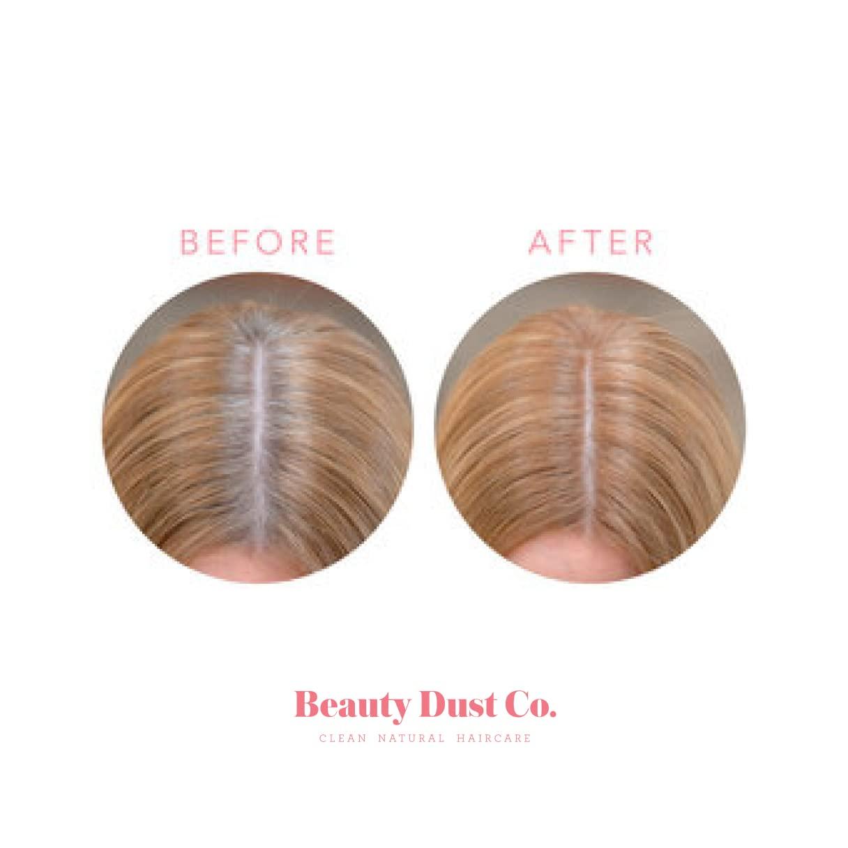 Beauty Dust Natural Root Cover Up Powder - Instant Gray Hair & Thinning ...