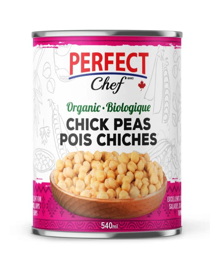 Perfect Chef Organic Chick Peas (12-Pack) 12 x 540ml | Buy Now with ...