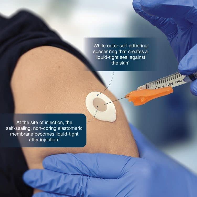 Inject-Safe Barrier Bandage | Self-Sealing Adhesive Bandage for Skin ...