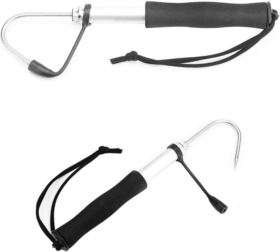High-Quality Stainless Steel Fishing Ripper & Gaff Hook - Retractable ...