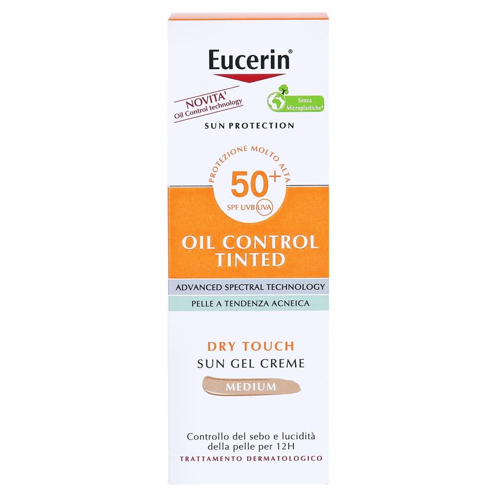 Eucerin Sun Oil Control Tinted Face Gel-Cream SPF50+ | Medium - Best UV ...
