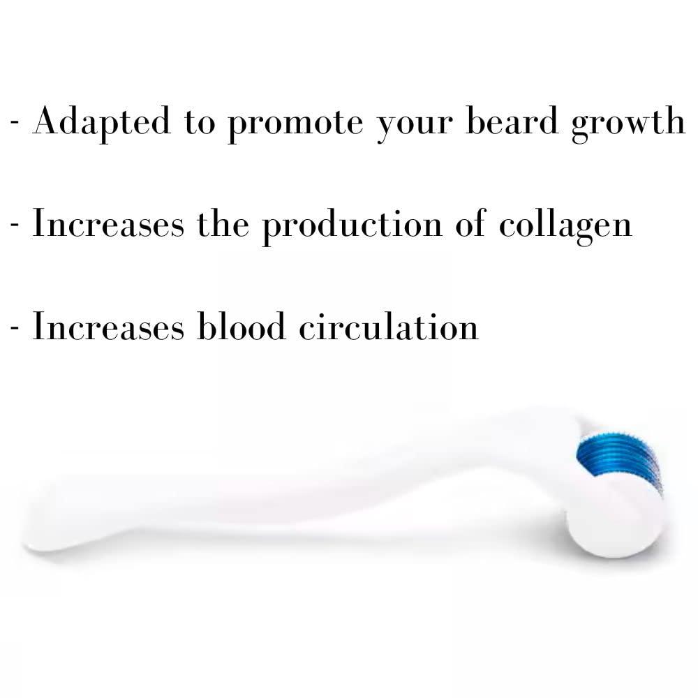 Power Greater Hair Beard Growth Set - Premium Micro Needle Roller ...