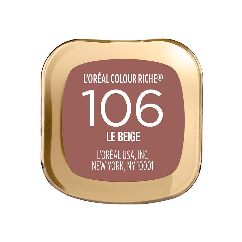 L'Oreal Paris Colour Riche Original Satin Lipstick 106 Le Beige - Long ...