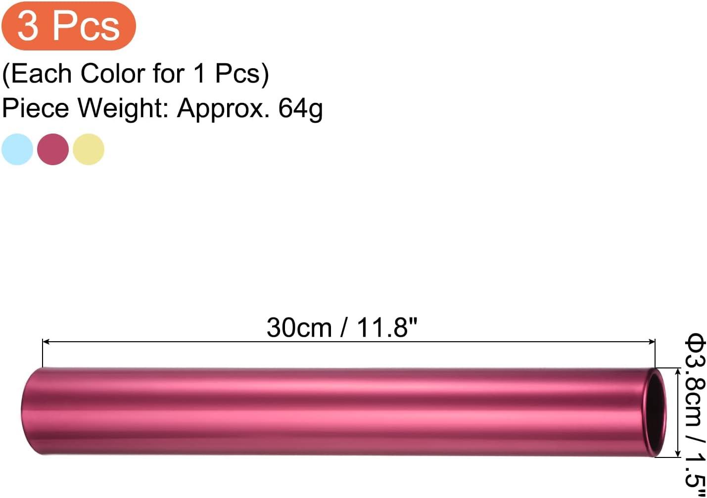 PATIKIL Aluminum Alloy Relay Track Batons Set for Outdoor Athletics ...