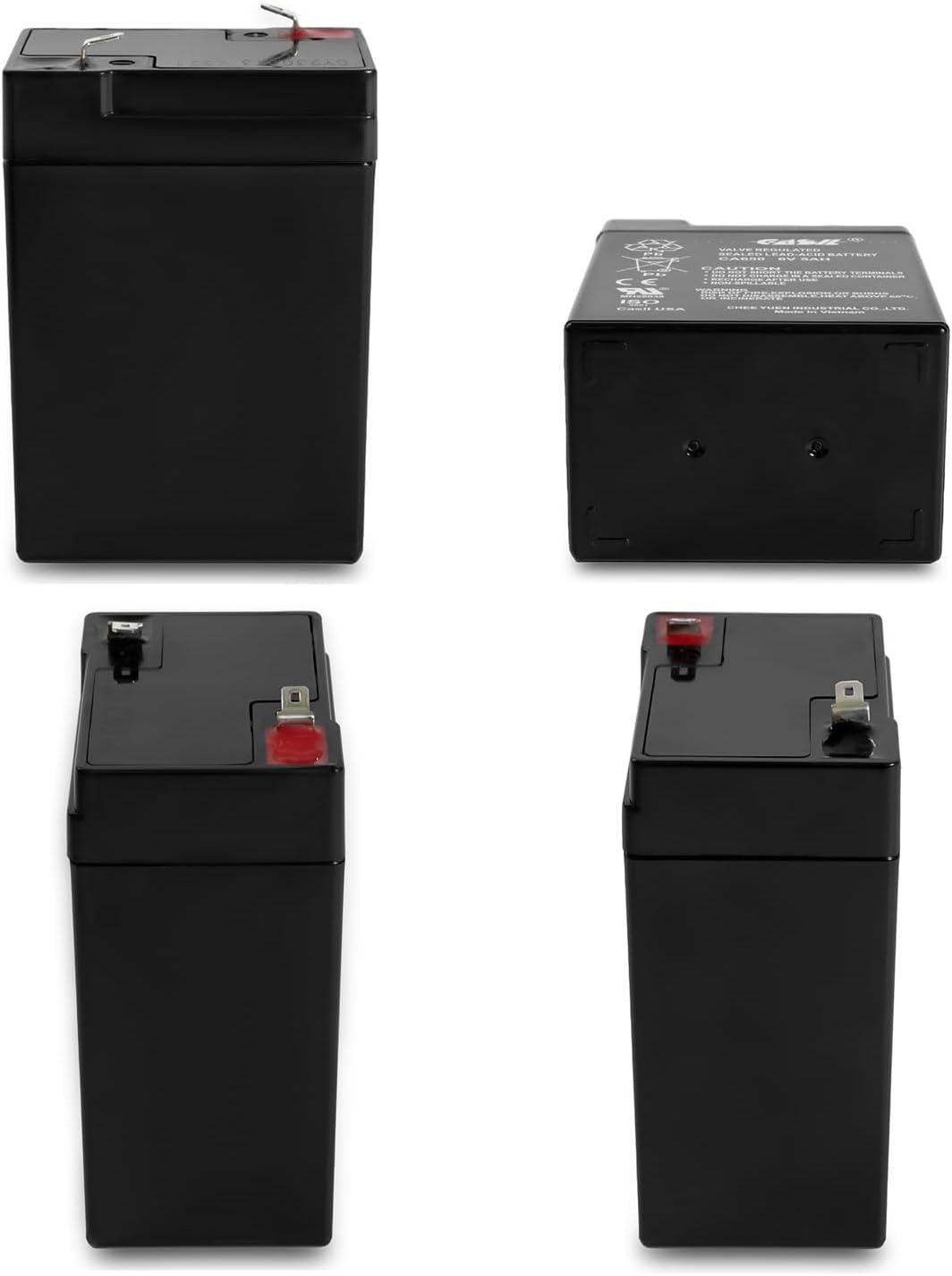 Buy Casil 6V 5Ah AGM SLA Rechargeable Battery - Ideal Replacement for ...