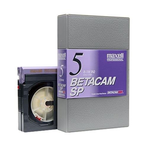 Maxell B-5MSP Betacam SP Video Tape - 5 Minute Small | Buy Now with ...