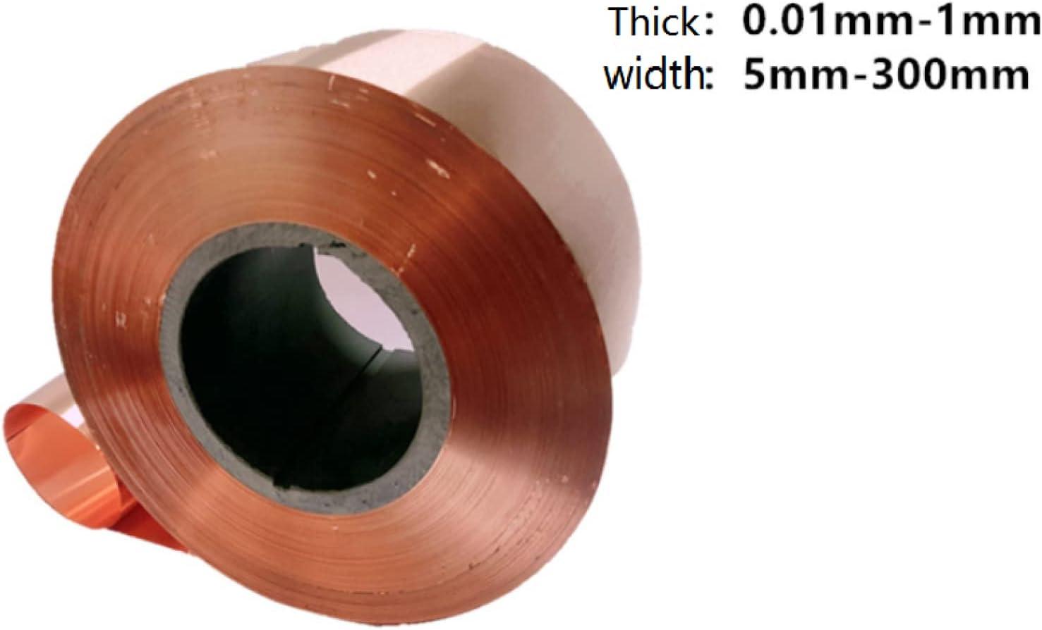YebiO Pure Copper Tape Copper Skin Copper Foil Copper Skin Copper Sheet ...
