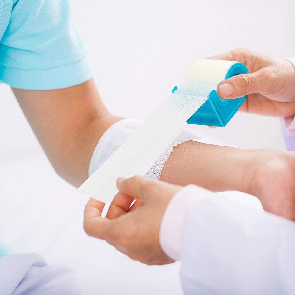 LotFancy Medical Tape 2x10 Yards - 6Rolls Surgical Paper Tape for Wound ...