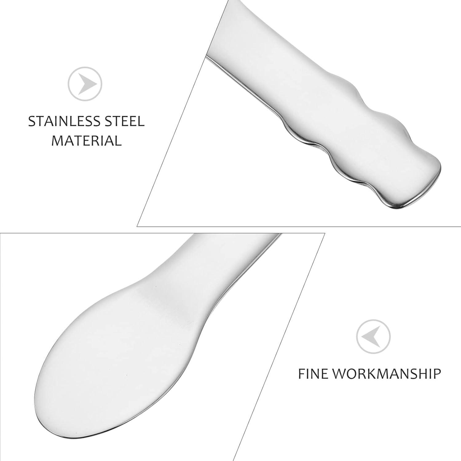 Stainless Steel Facial Mask Spoon - Beauty Spatula for Creams & Masks ...