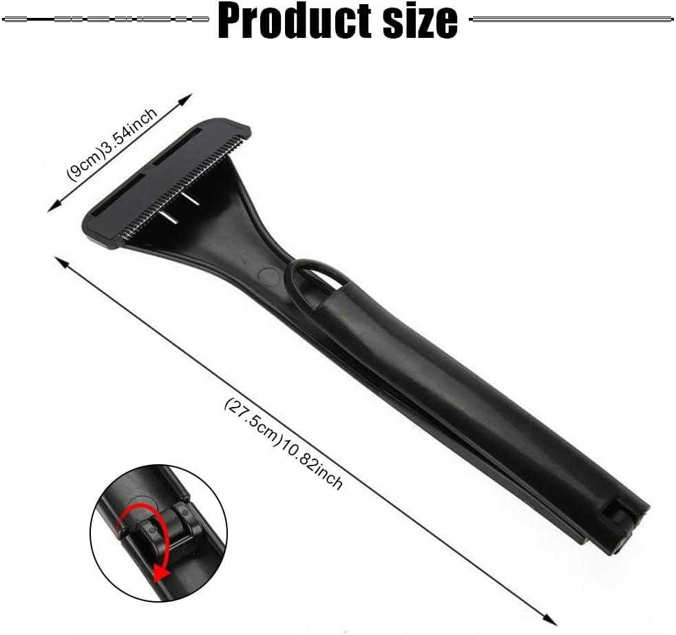 Buy Dhqkqg Back Hair Remover | Ergonomic Foldable Men's Razor for ...
