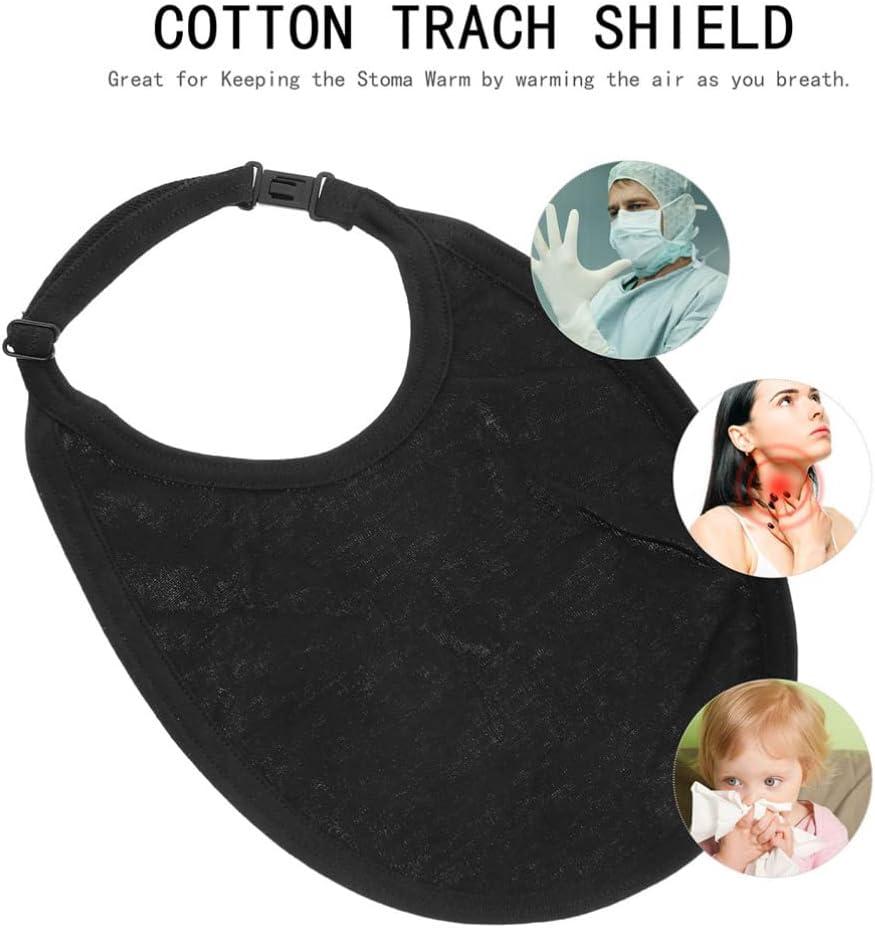 Healifty 2pcs Cotton Neck Stoma Protector Guards for Laryngectomy ...