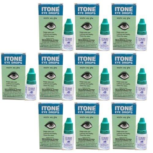 Buy 10 x Itone Ayurvedic Herbal Eye Drops for Natural Allergy Relief ...
