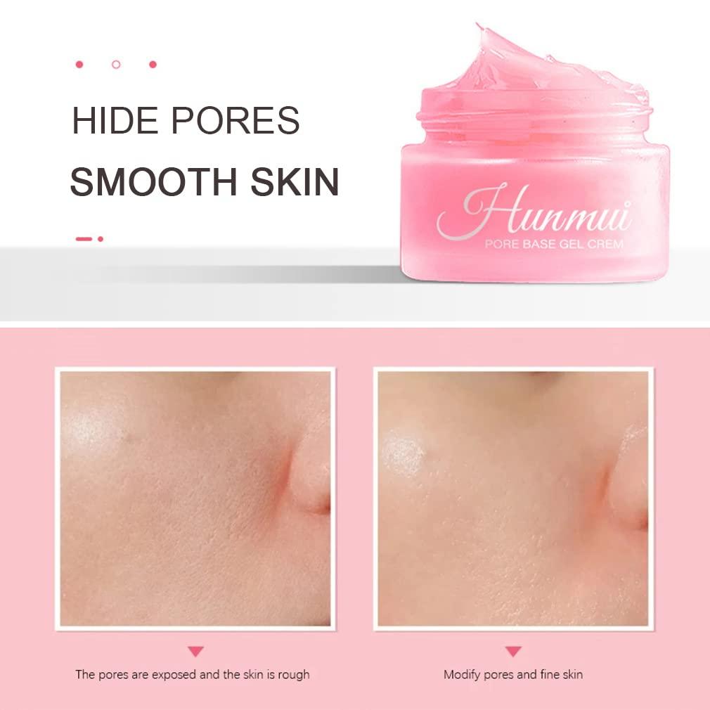 Hunmui Pore Base Gel Cream - Hydrating Primer for Invisible Pore ...