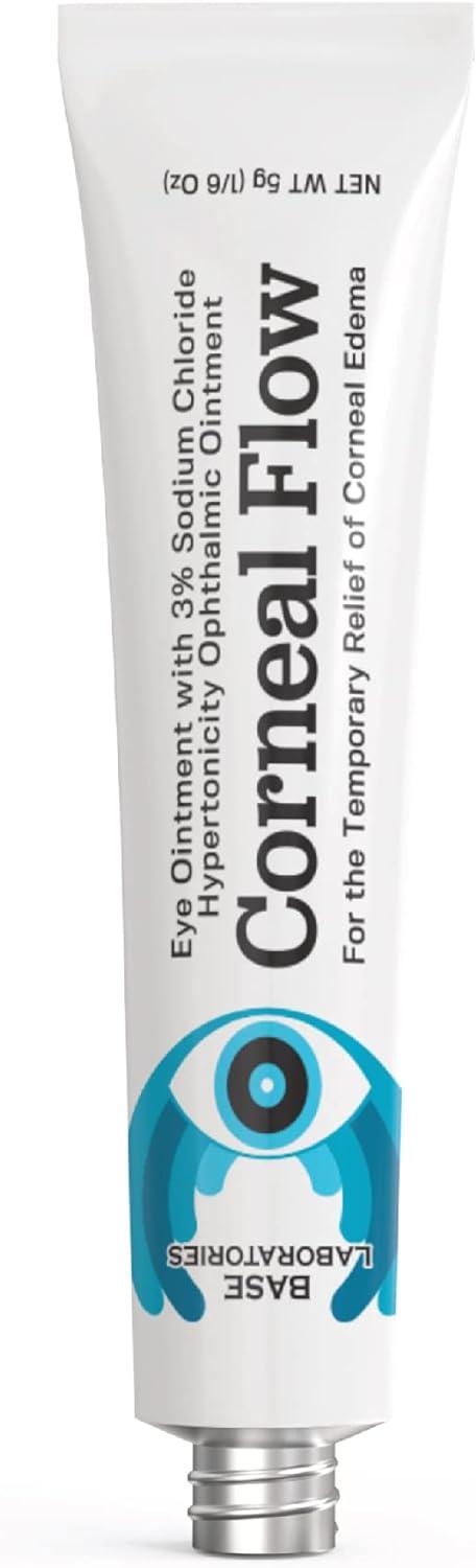 BASE LABORATORIES Corneal Edema Eye Ointment | 3% Sodium Chloride ...