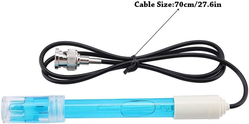 Premium pH Electrode with BNC Connector - Aquarium & Hydroponic pH ...