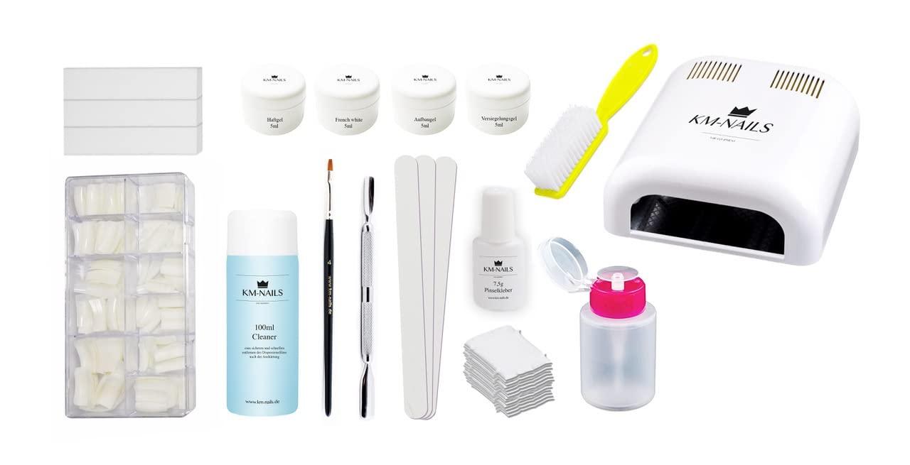 Complete Natural Nail Reinforcement & Modeling Set - Perfect for ...