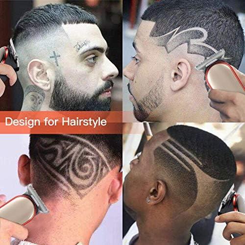 buzz cut with beard trimmer