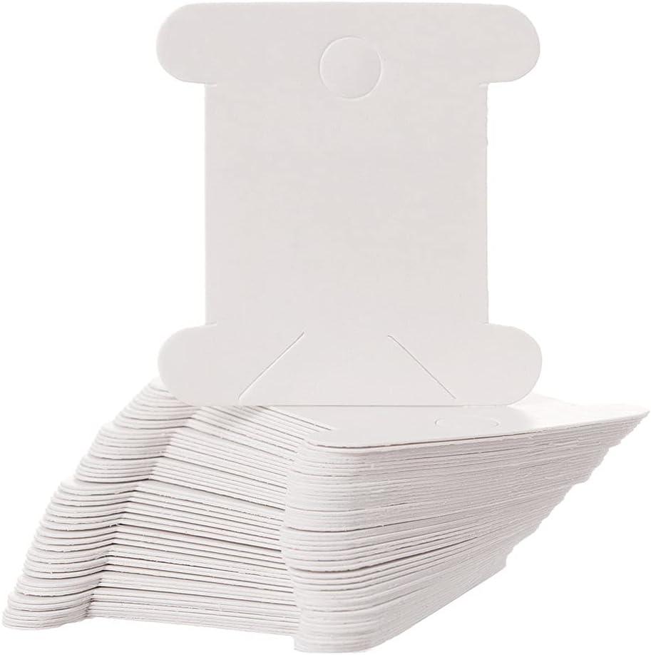 Embroidery Floss Organizer Box with 17 Compartments and 100 Cardboard ...