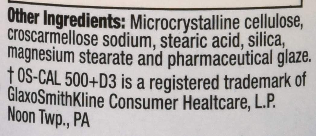 Oyster Cal TAB 500 MG+D WMILL Size 120 - Essential Calcium and Vitamin ...