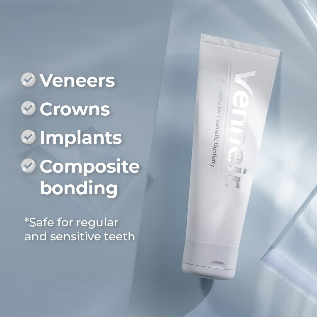 Venneir Professional Toothpaste for Veneers, Crowns, & Dental Work ...