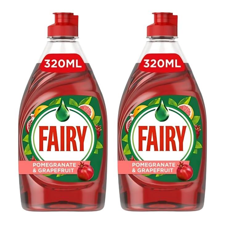 Fairy Pomegranate & Grapefruit Washing Up Dishwashing Soap Liquid ...