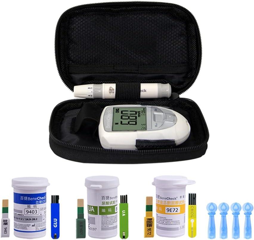 Hnxxyisite 3 in 1 Household Cholesterol Meter Home Cholesterol Test ...
